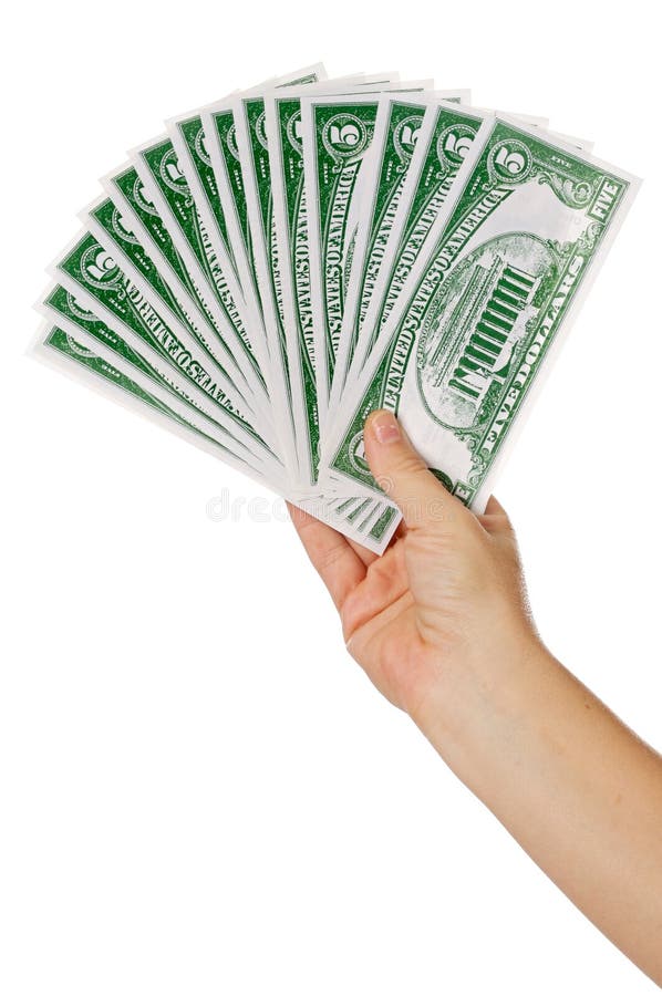 Geld in der Hand stockbild. Bild von zahlung, finanzierung - 1641049