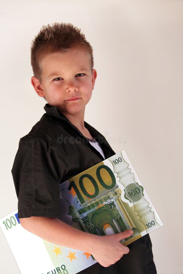 Geld-Kind stockfoto. Bild von korruption, kinder, unterseite - 8354774
