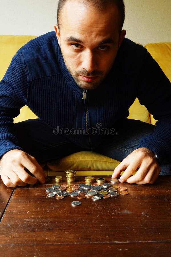 De problemen van het geld stock afbeelding. Image of zakenman - 29147521