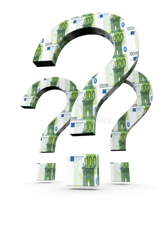 Geldproblemen of Oplossingen Stock Illustratie - Illustration of ...