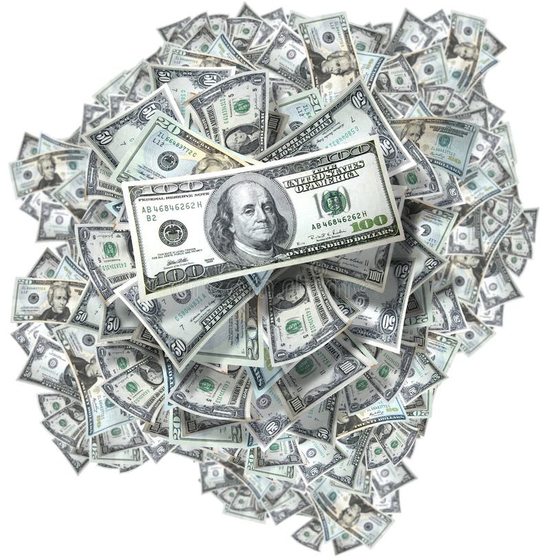 Geldstapel stockbild. Bild von bargeld, stapel, reichtum - 20912061