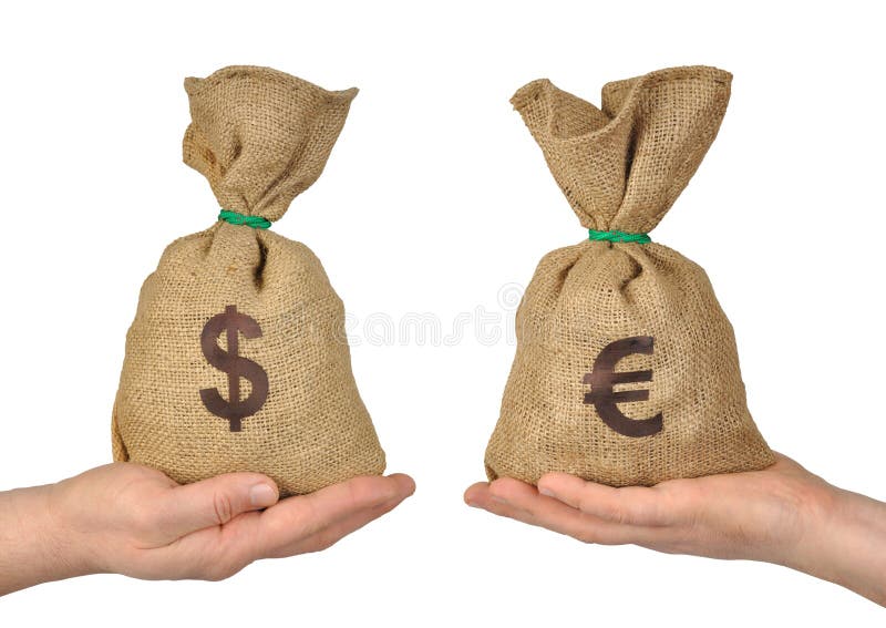 Geldwechsel stockbild. Bild von bargeld, gold, austausch - 14060561