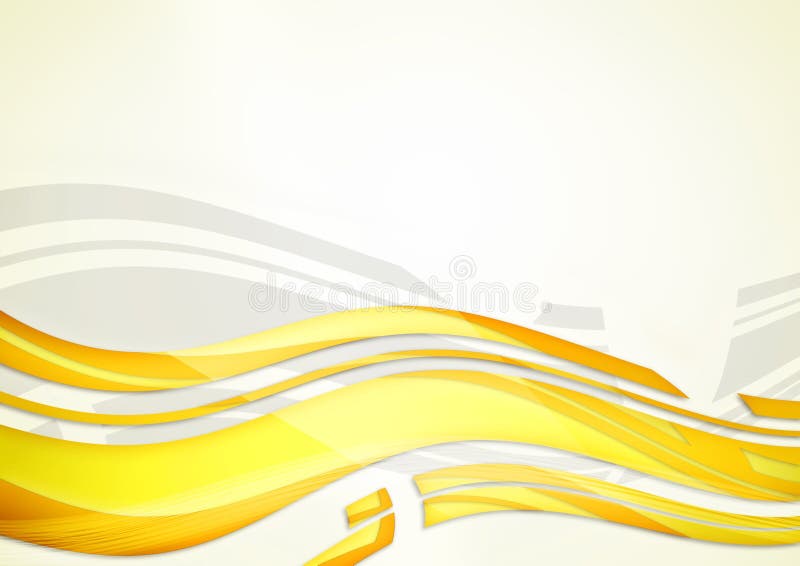 Gele en zwarte achtergrond stock illustratie. Illustration of ...