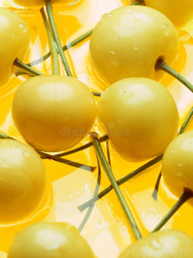 Gele kers stock foto. Image of eten, sluit, vrucht, kers - 2924294