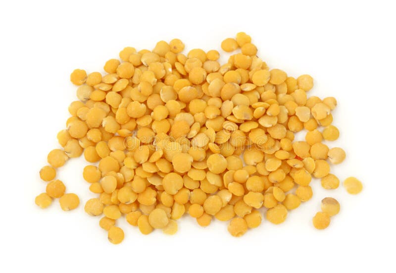 Gele linzen stock afbeelding. Image of impuls, gezond - 8410571