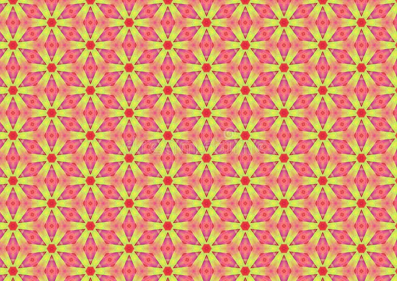 Gele Madeliefjes Op Roze Patroon Stock Foto - Image of kleur, gegevens ...