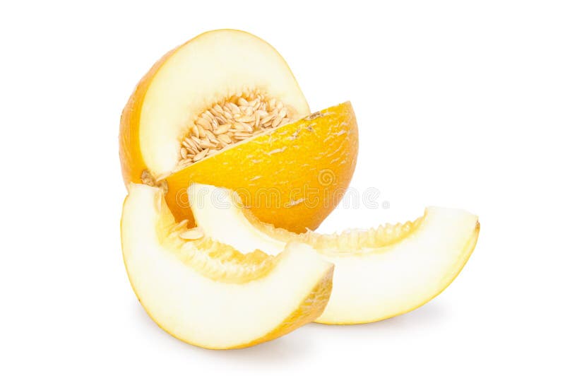 Gele meloen stock afbeelding. Image of voedzaam, voorwerp - 20572867