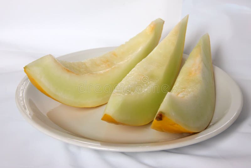 Gele meloen stock foto. Image of groen, niemand, sinaasappel - 32186586