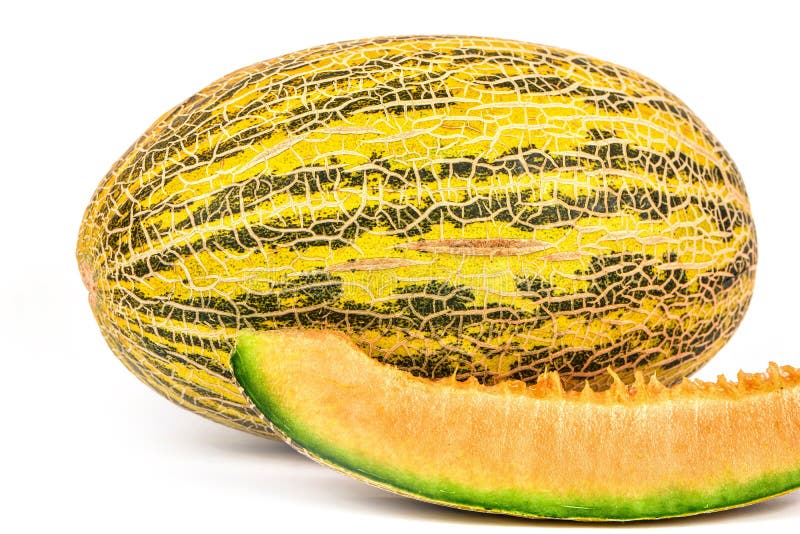 Gele meloenschil stock foto. Afbeelding bestaande uit fruit - 59224320