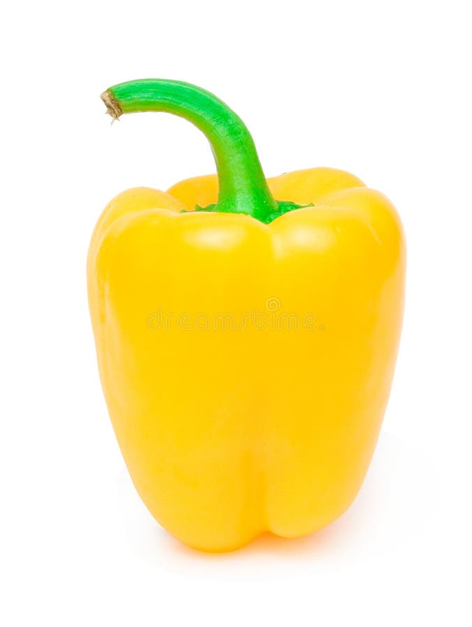 Gele paprika stock foto. Image of levensstijl, voorwerp - 10593616