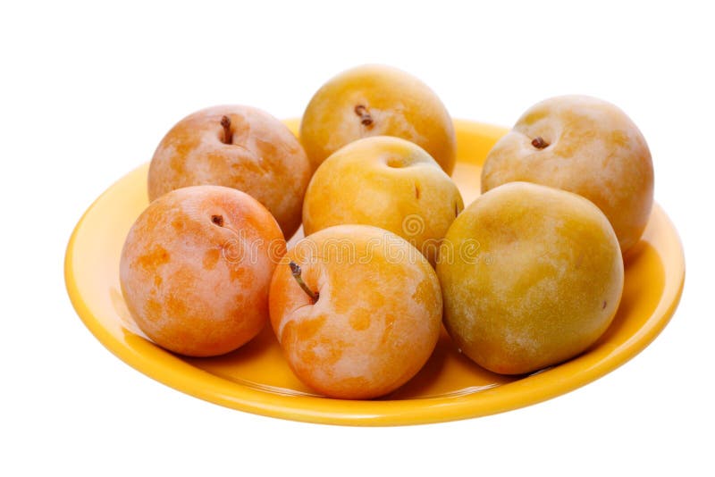 Geel fruit op wit stock afbeelding. Image of sinaasappel - 29519937