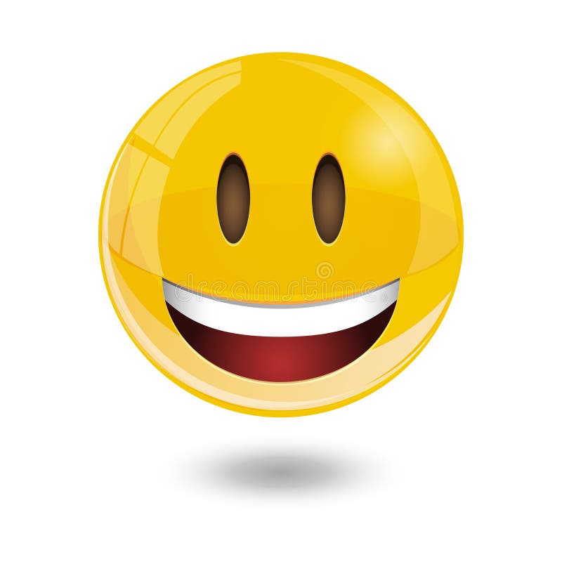 Gele Smiley Emoticons, Emoji, Vectorillustratie Vector Illustratie ...