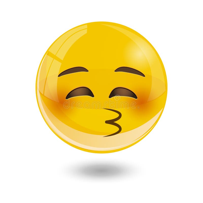Gele Smiley Emoticons, Emoji, Vectorillustratie Vector Illustratie ...