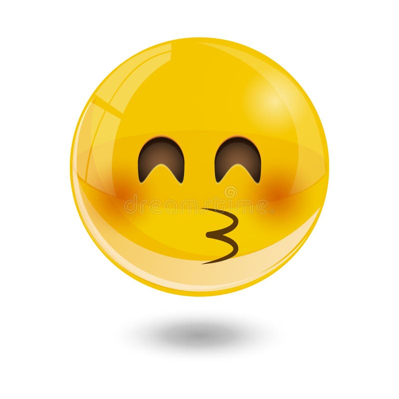 Gele Smiley Emoticons, Emoji, Vectorillustratie Vector Illustratie ...