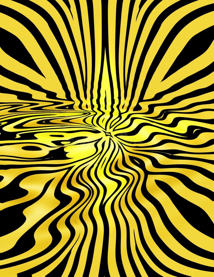 Groene Gele Strepen stock illustratie. Illustration of achtergrond ...