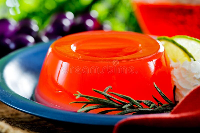 Gelei stock afbeelding. Image of vrucht, versheid, nagerecht - 102322237