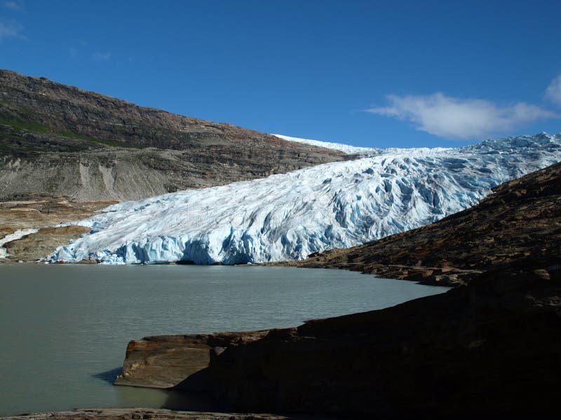 Geleira foto de stock. Imagem de fresco, geleira, parque - 16826842