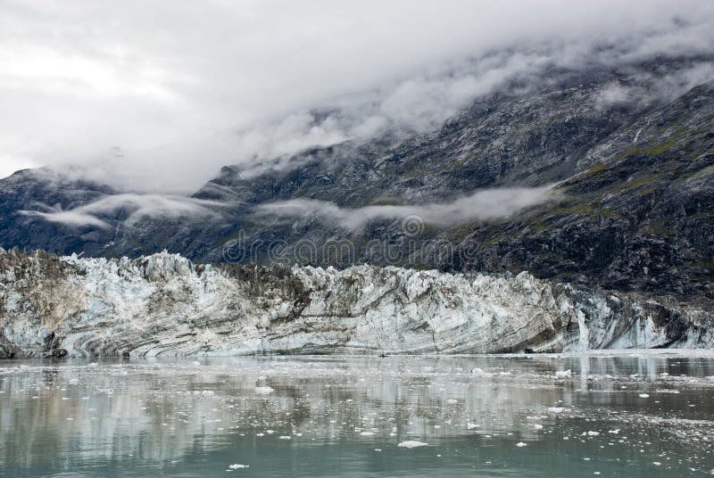 Geleira De Alaska - De Johns Hopkins Foto de Stock - Imagem de geleira ...