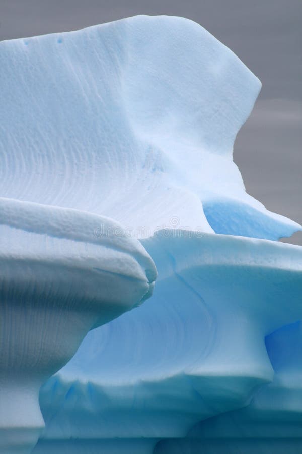 Paisagem Geleira Antártica Perto Do Canal Limaire Imagem de Stock ...