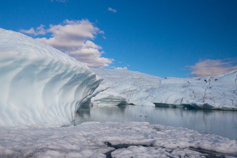 Geleira De Matanuska De Glenn Highway Em Alaska Foto de Stock - Imagem ...