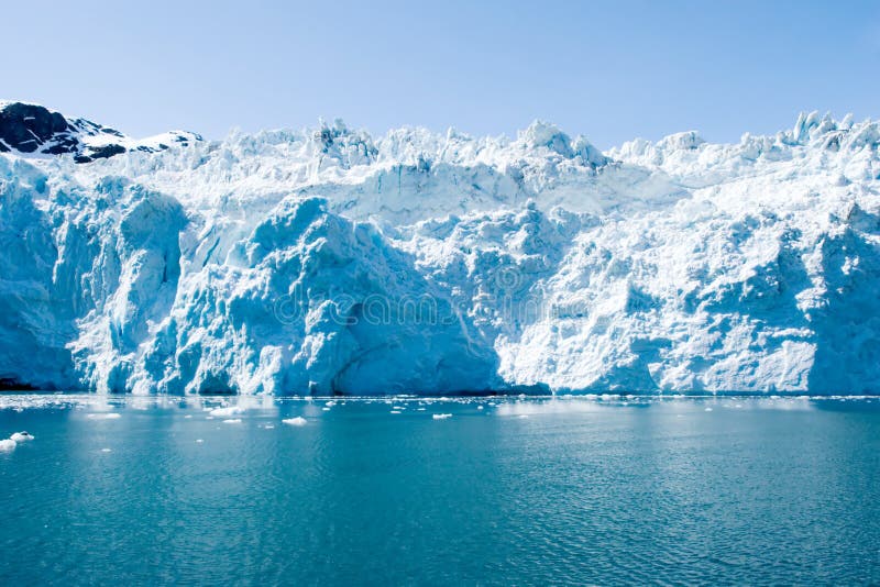 Geleiras do Alasca imagem de stock. Imagem de ambiente - 6866469
