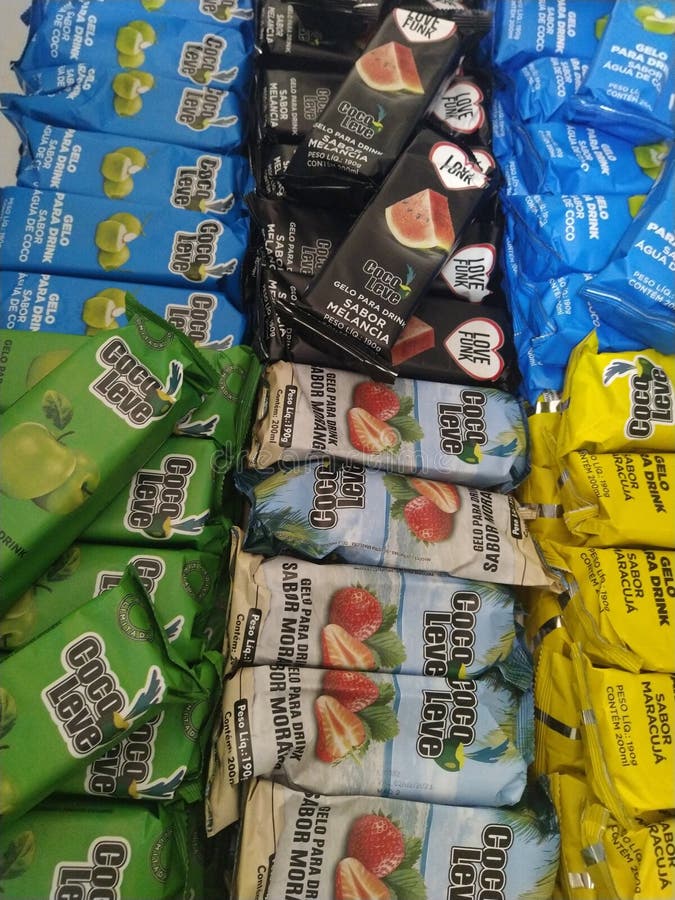 Gelo de sabores editorial photography. Image of meal - 262557537