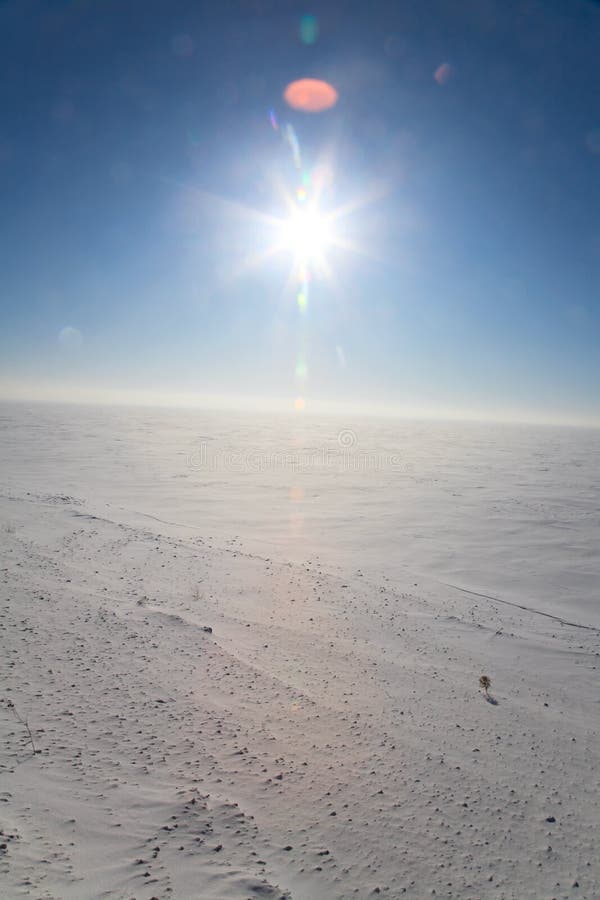 Gelo - deserto frio imagem de stock. Imagem de neve, norte - 12938031