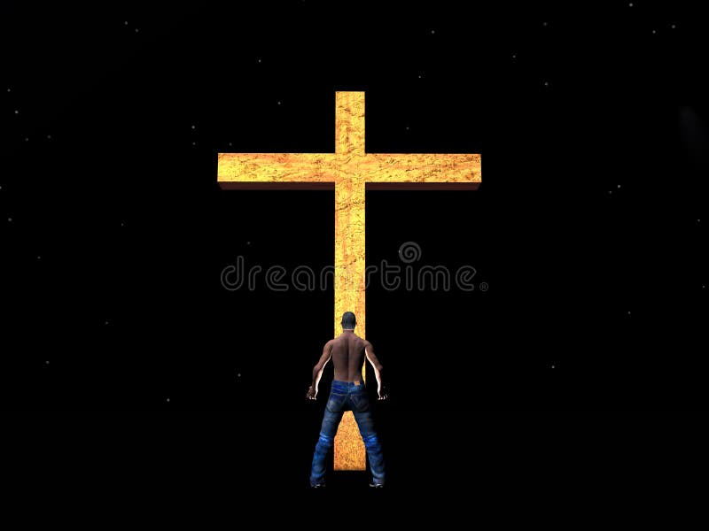 Geloof, Verering, Christendom. Stock Illustratie - Illustratie ...