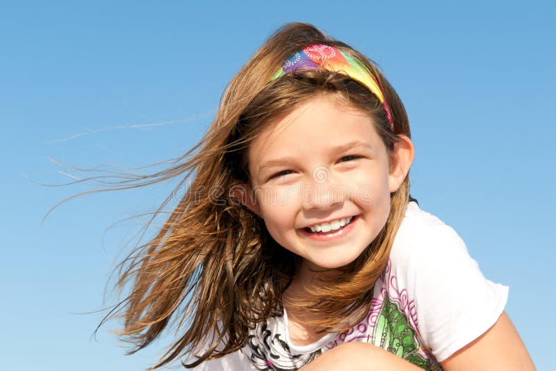 Gelukkig Kind stock afbeelding. Image of vreugde, portret - 20647245