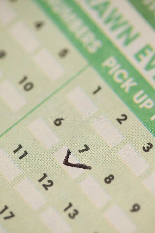 Gelukkig nummer zeven stock afbeelding. Image of leeg - 37788531