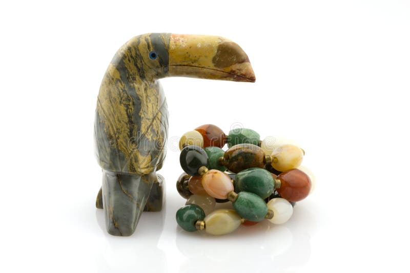 Gem Bird and Gem Nest, Isolated Stock Photo - Image of precious ...