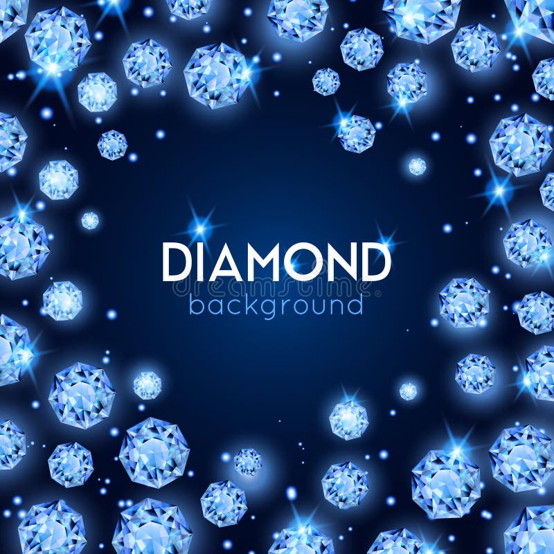 Gem Diamond Background stock vector. Illustration of jewel - 210927815