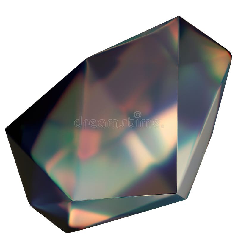 Gem Stone with Dark Atmosphere Power Stone Like Ore Cool and Mysterious ...