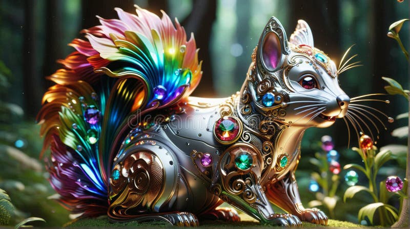 Mechanical Squirrel Stock Illustrations – 119 Mechanical Squirrel Stock ...