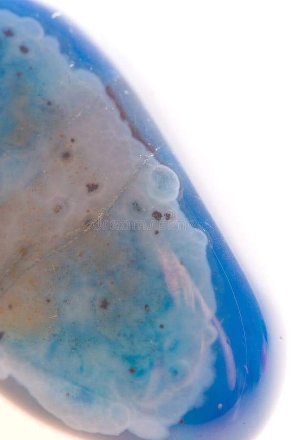 Gema azul imagen de archivo. Imagen de semiprecioso, azul - 4839089