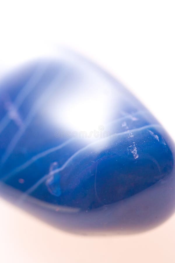 Gema azul imagem de stock. Imagem de lustrado, pedra, joia - 4839091