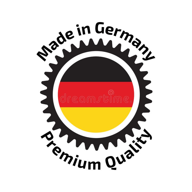 Duitsland badge. vector illustratie. Illustration of duits - 217090927