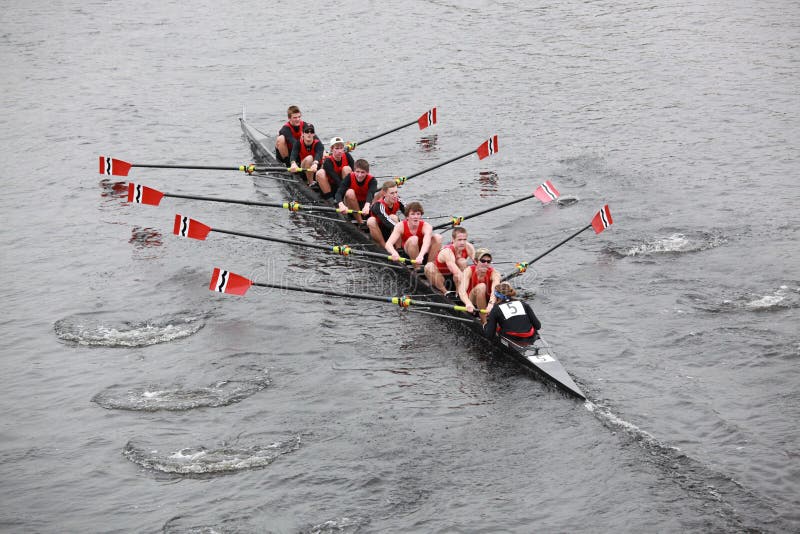 Rudersport stockbild. Bild von menge, teamarbeit, energie - 2191955