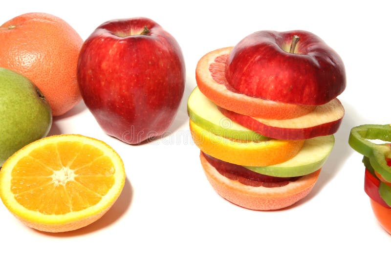 Gemengde Fruitschotel (S Campur) Stock Foto - Image of avocado, smaak ...