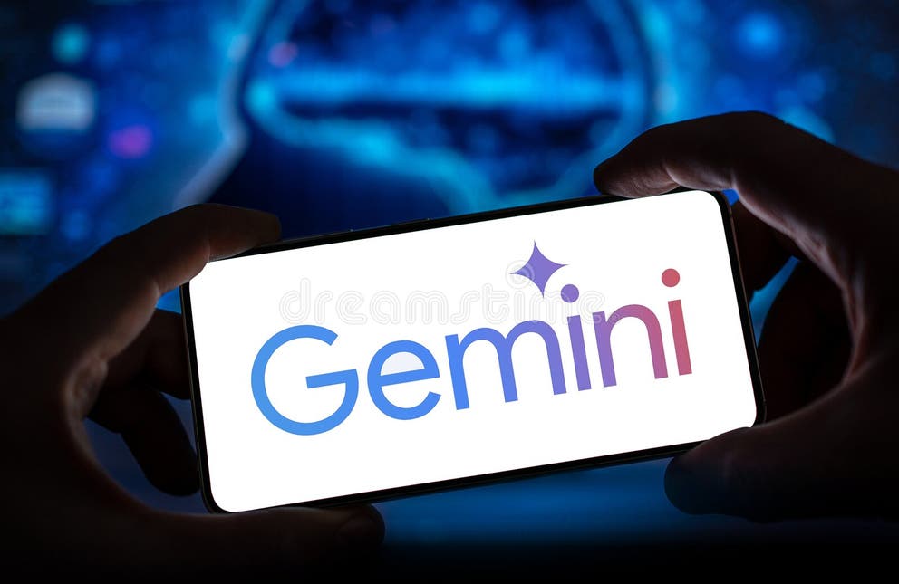 Gemini Artificial Intelligence Chatbot Developed by Google Editorial Stock Photo - Image of deep ...