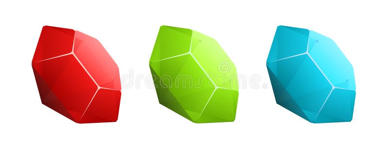 Gems. Vector illustration stock vector. Illustration of luxury - 242045842