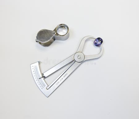 Gemstone stock photo. Image of miner, caliper, stones - 5183776