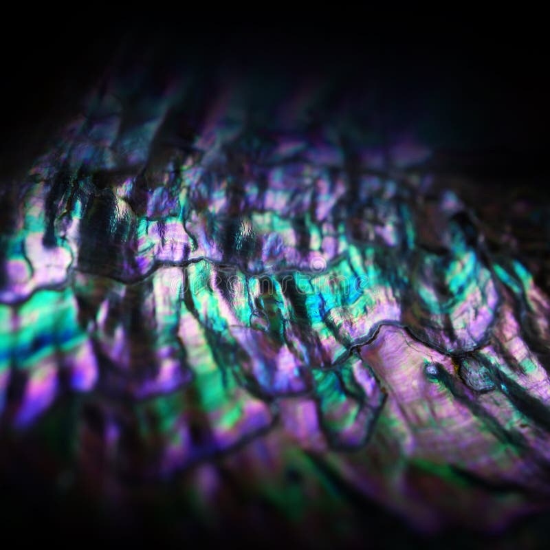 Gemstone Black Nacre Texture Close Up Stock Image - Image of ground ...