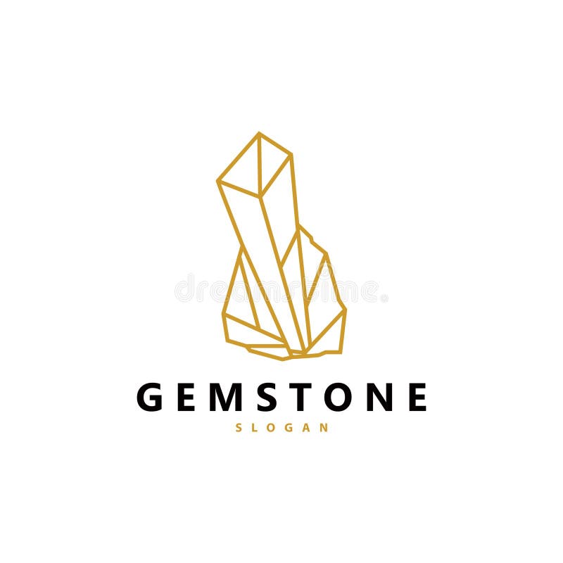 Gemstone Jewelry Logo, Design Vector Template Symbol Illustration Stock ...