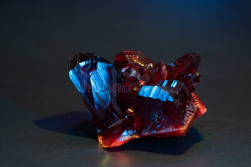 Gemstone Nugget. Transparent Raw Ruby Stock Photo - Image of expensive ...