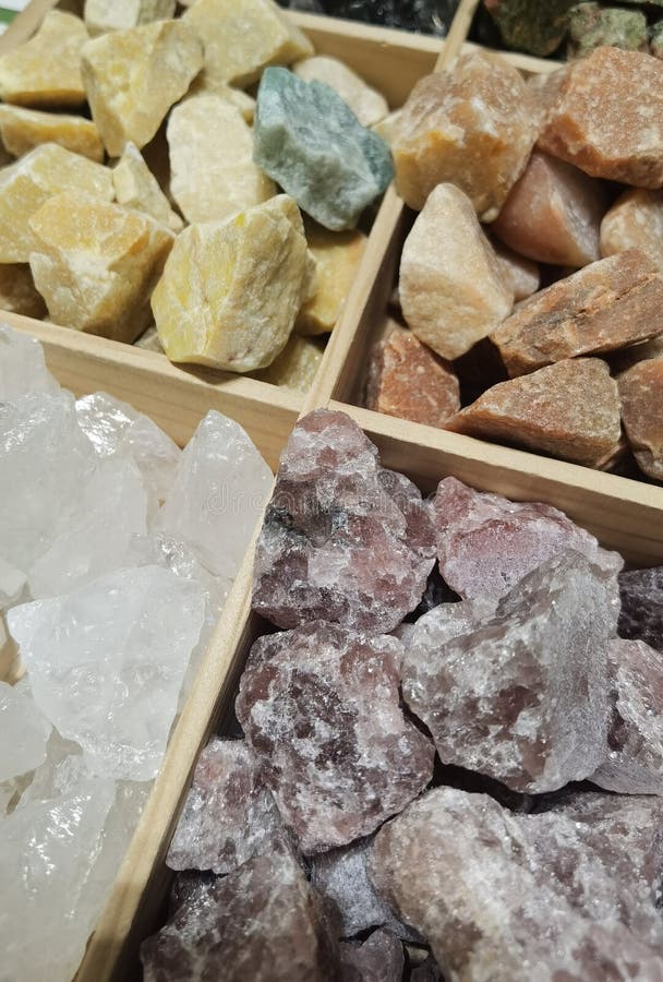 Gemstone Quartz-Stone, Close-up Stock Photo - Image of geological ...