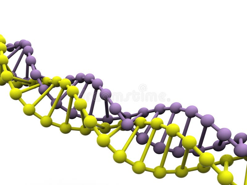 Gen in DNA. stock abbildung. Illustration von dimensional - 3121419
