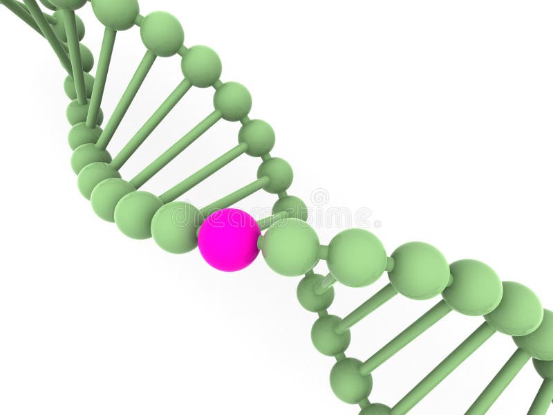 De Bundels Van DNA Op Cirkel. Vector. Vector Illustratie - Illustration ...