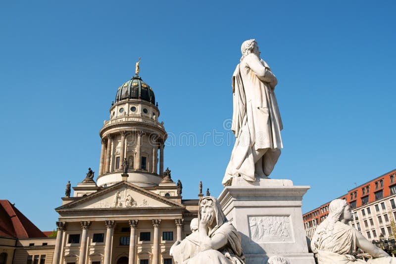 Gendarmenmarkt Square in Berlin Stock Photo - Image of councert, aerial ...