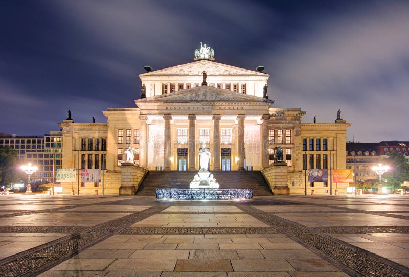 Gendarmenmarkt Square in Berlin Stock Photo - Image of market ...